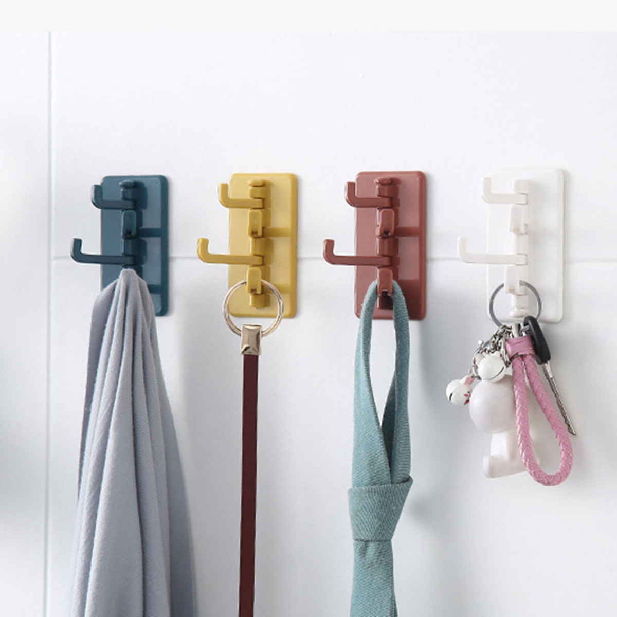 Gorsh.net | Perchero vertical autoadhesivo Azul