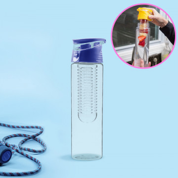 Gorsh.net | Botella deportiva Azul con Infusor para Frutas