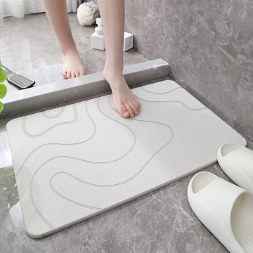 Gorsh.net | Alfombra Super Absorbente para baño Gris Claro
